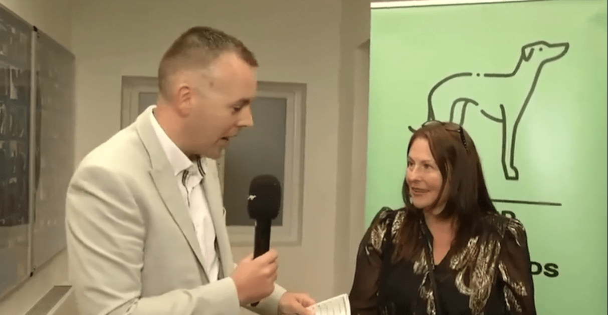 Katie on RPGTV - Romford Retired Greyhounds